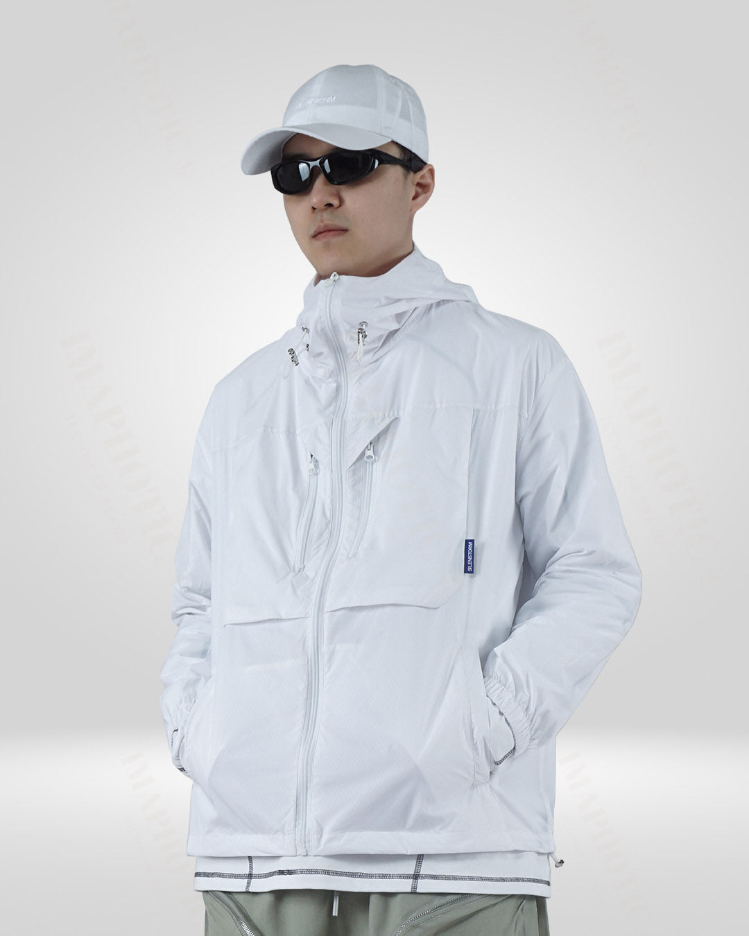 White Sun Protective Jacket - Lightweight UV Protection Outdoor Gear ...